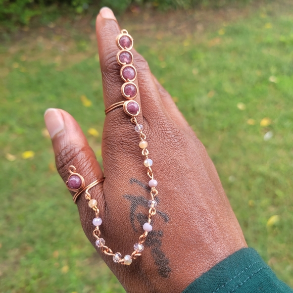 Hand Crafted | Jewelry | Copper Finger Chain | Poshmark